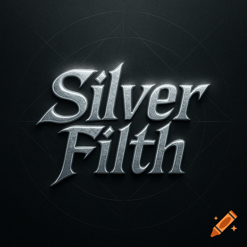 Metalic+logo+mockup created on Craiyon