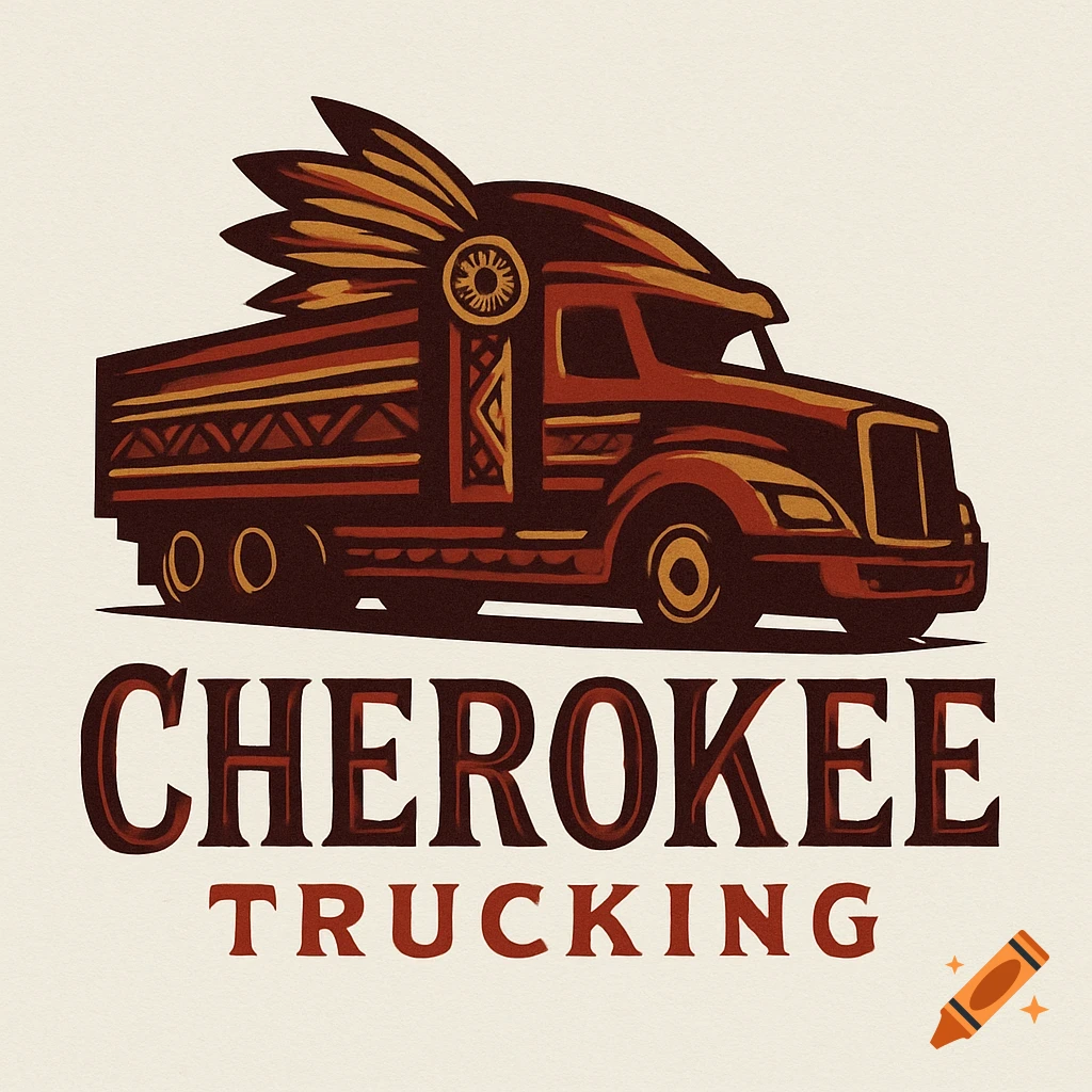 Metallic shield logo for Rubberduck Trucking Inc. featuring an angry ...