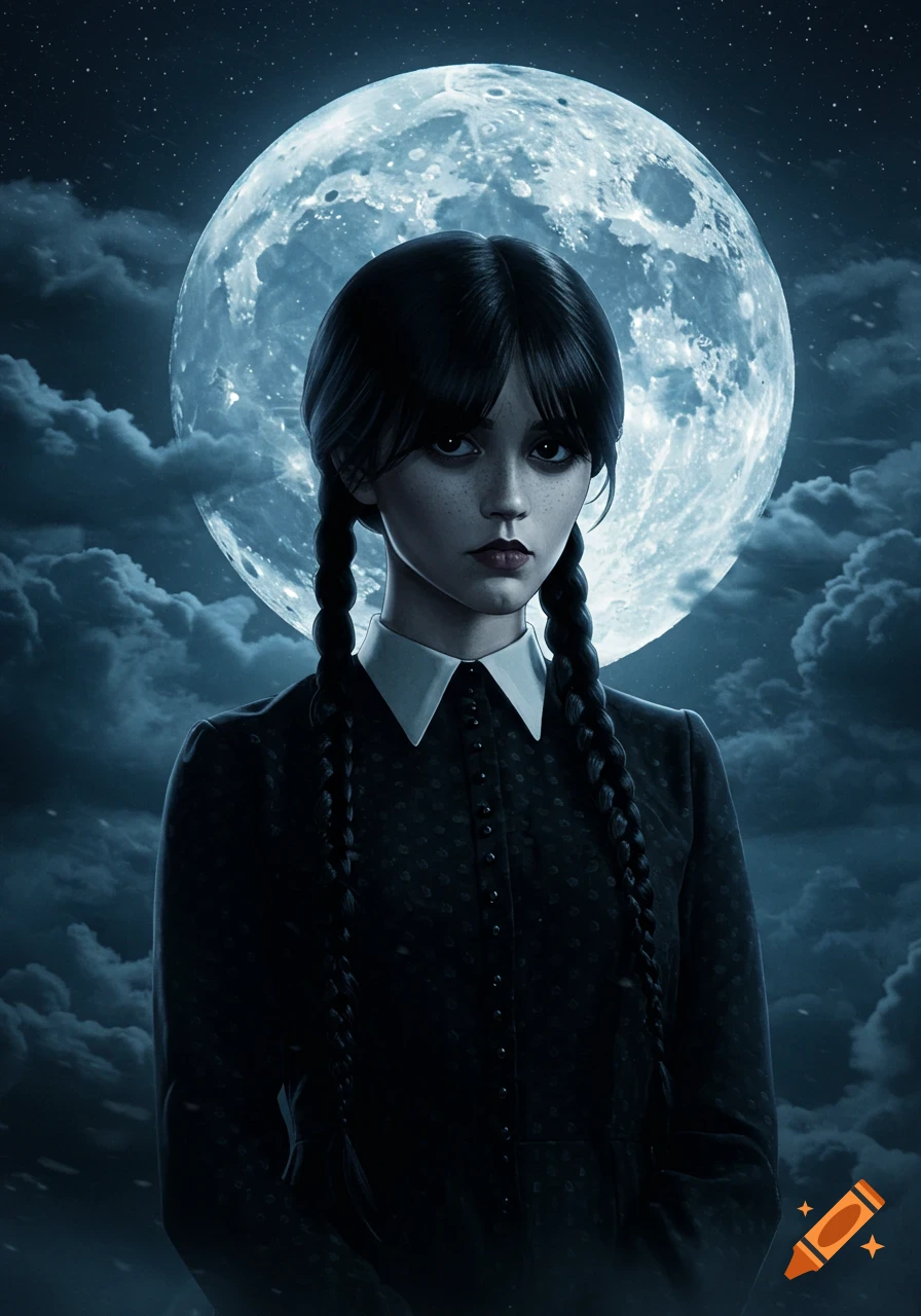 Three dramatic witches in long robes cast green spells on a cobblestone ...