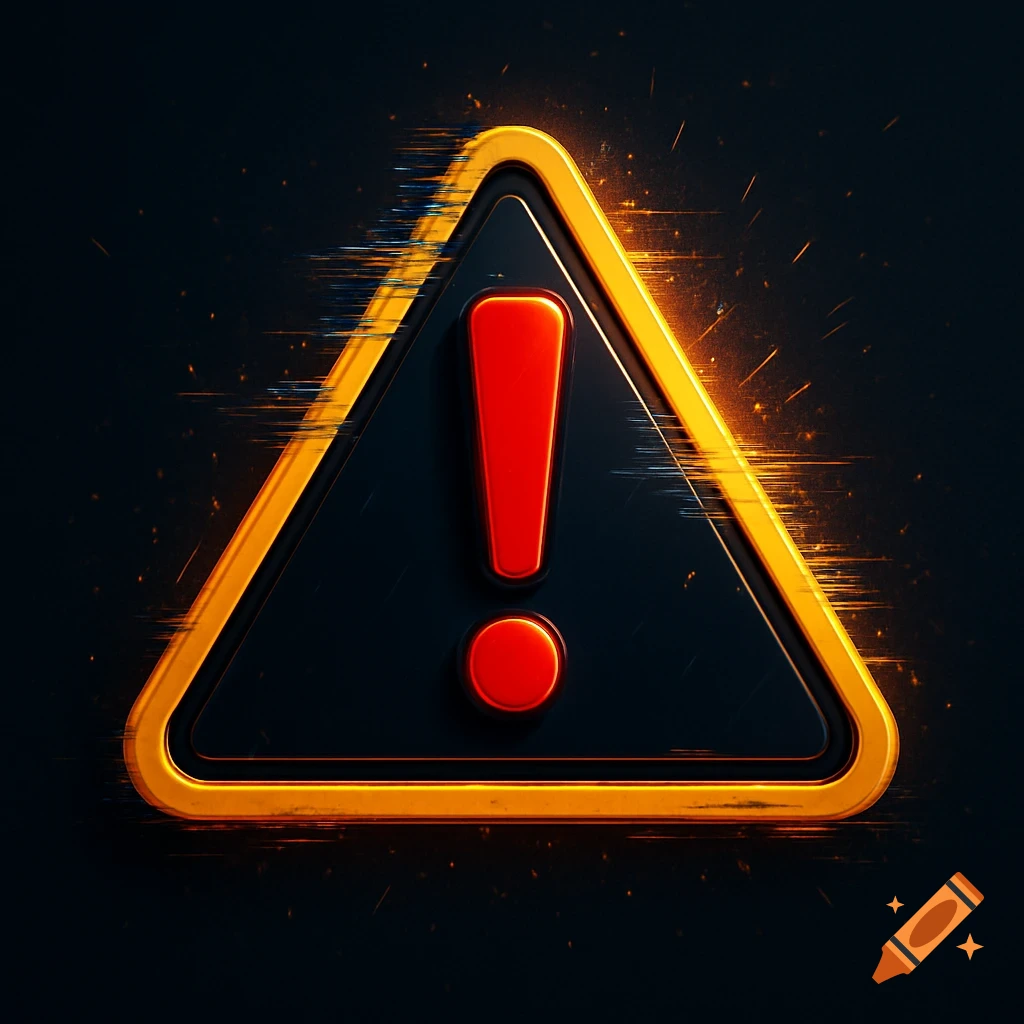 A pixelated red anti-symbol, a circle with an X through it, against a ...