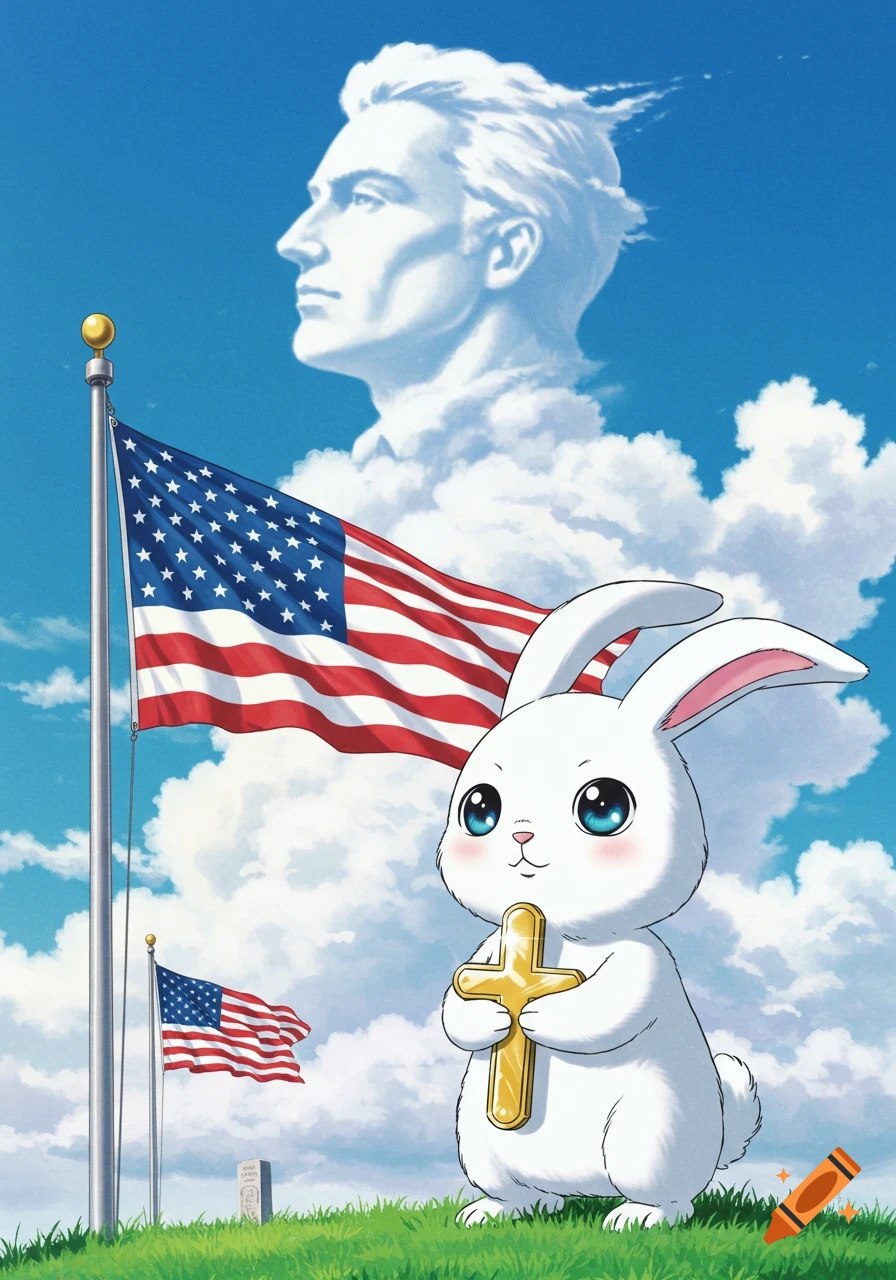 Anime+american+flag created on Craiyon