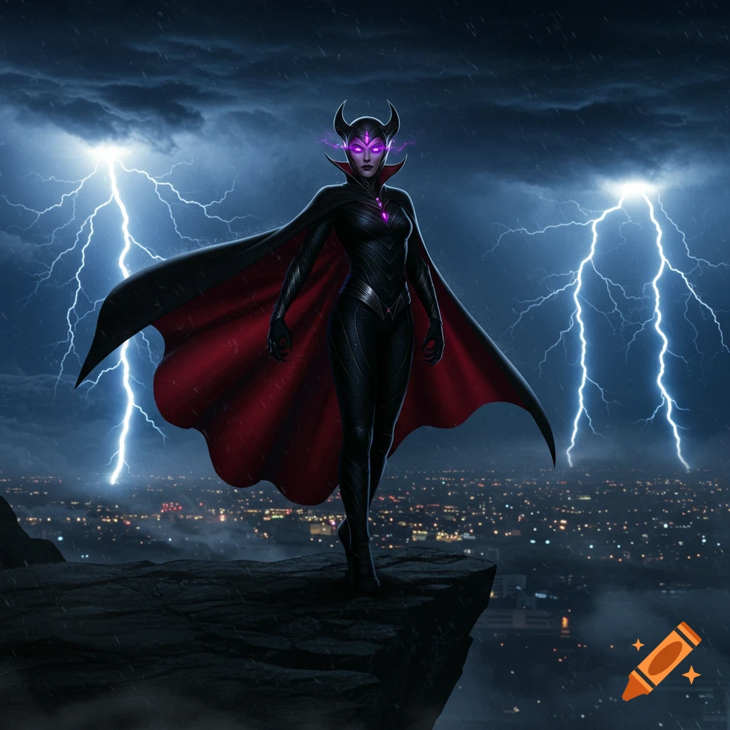 Cartoon+thunder created on Craiyon