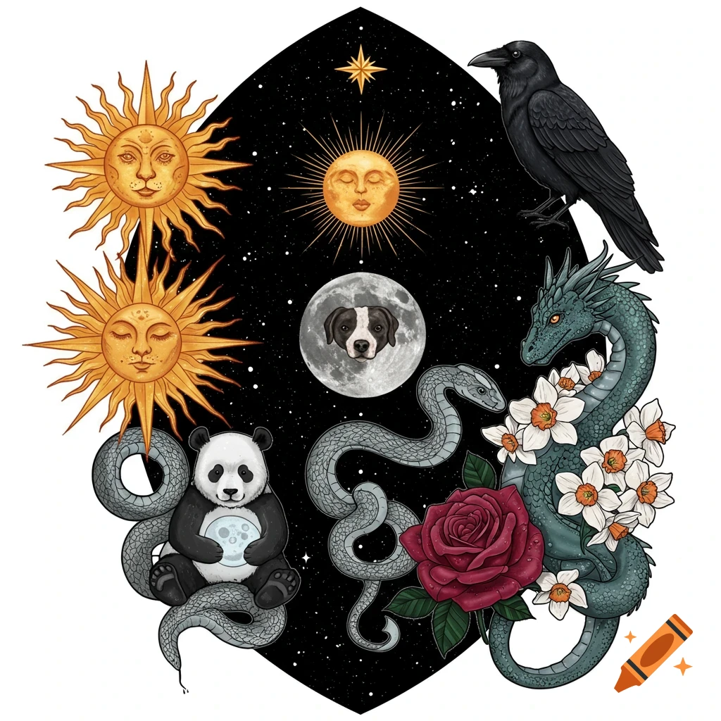 Black and white Halloween illustration with 'Pulsa mi nariz si no ...