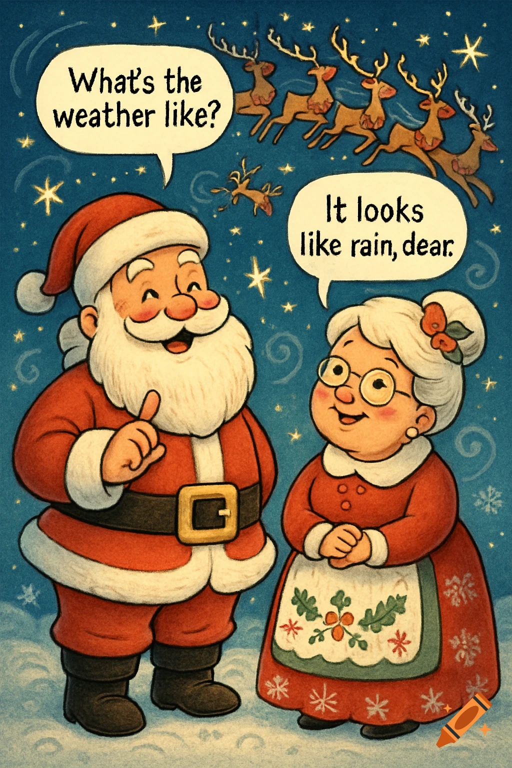 A colorful cartoon poster for kids showing "Fun Ways to Stay Warm in ...