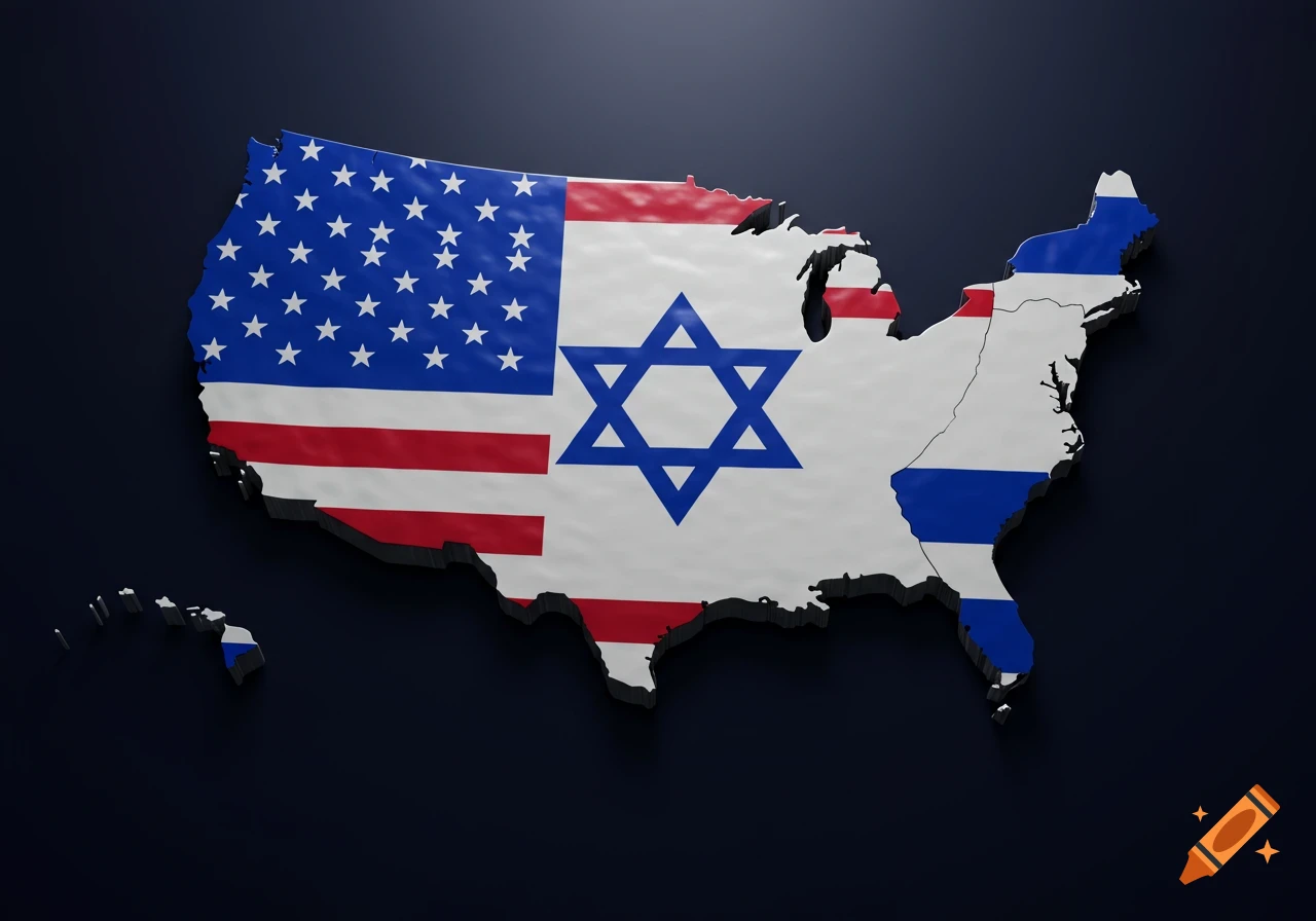 A circular pie chart composed of segmented flags including the USA ...