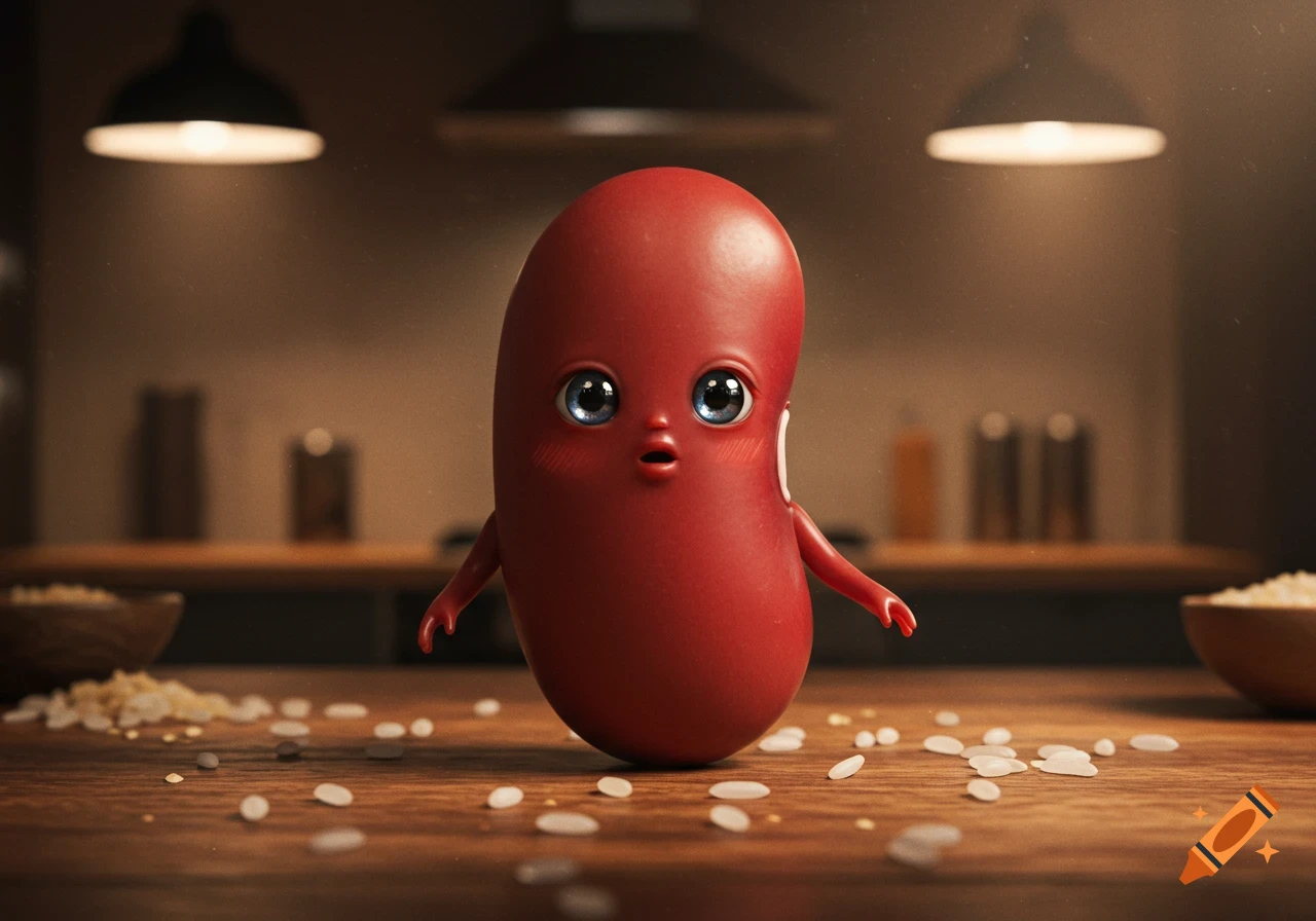 A cute, steaming cartoon bacon strip character with a happy face, small ...