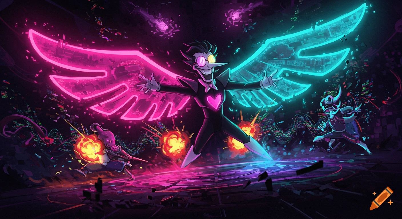 Omen+background created on Craiyon