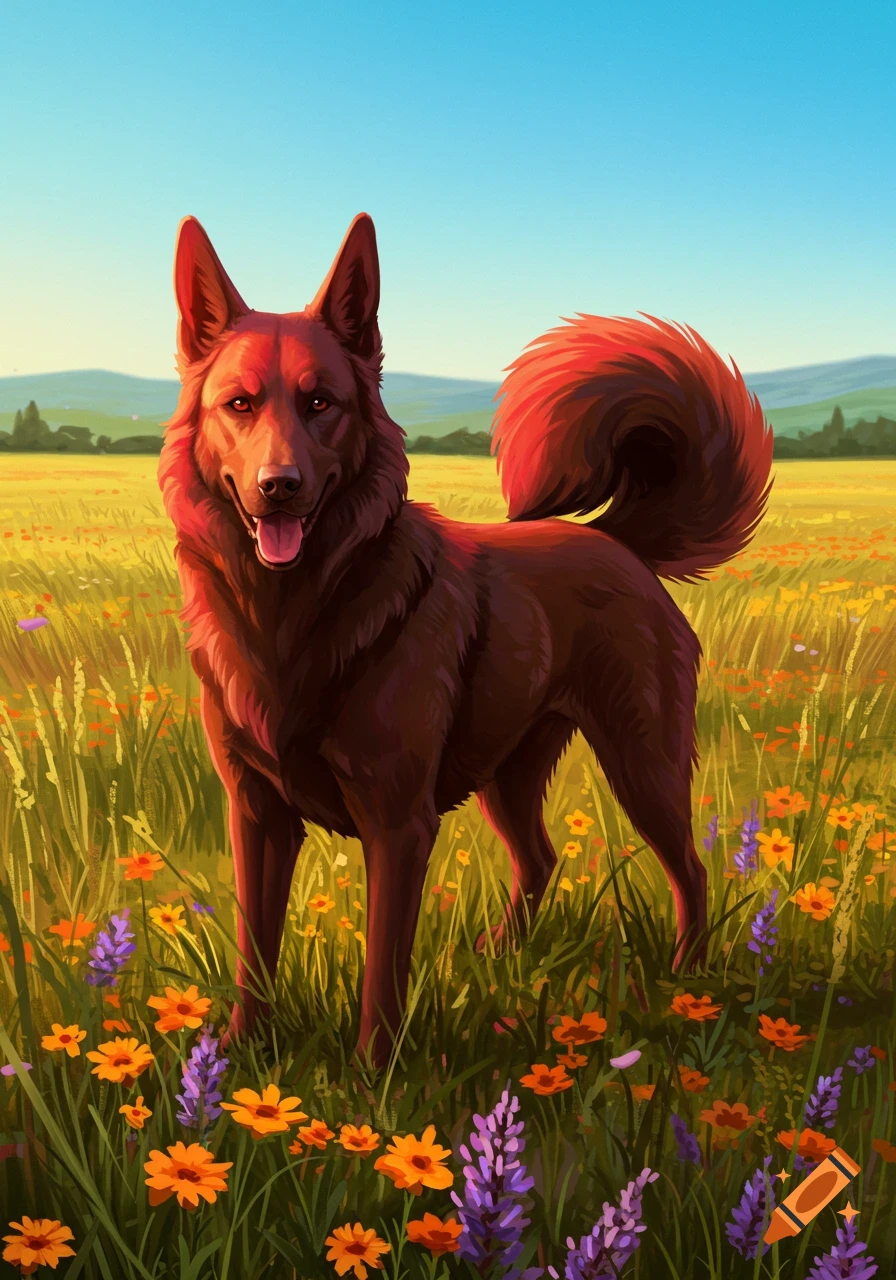 Doberman+tails created on Craiyon