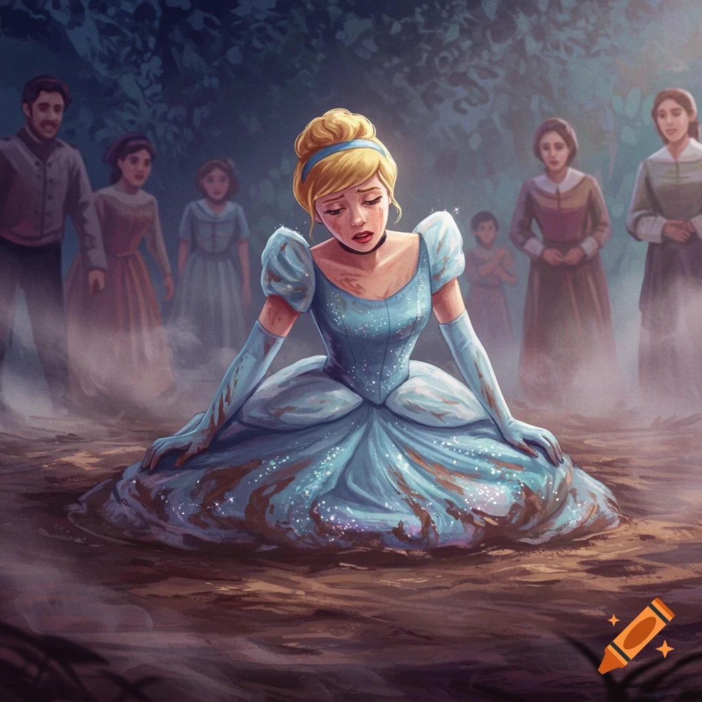 Colorful fantasy illustration of two princesses riding a magic carpet ...