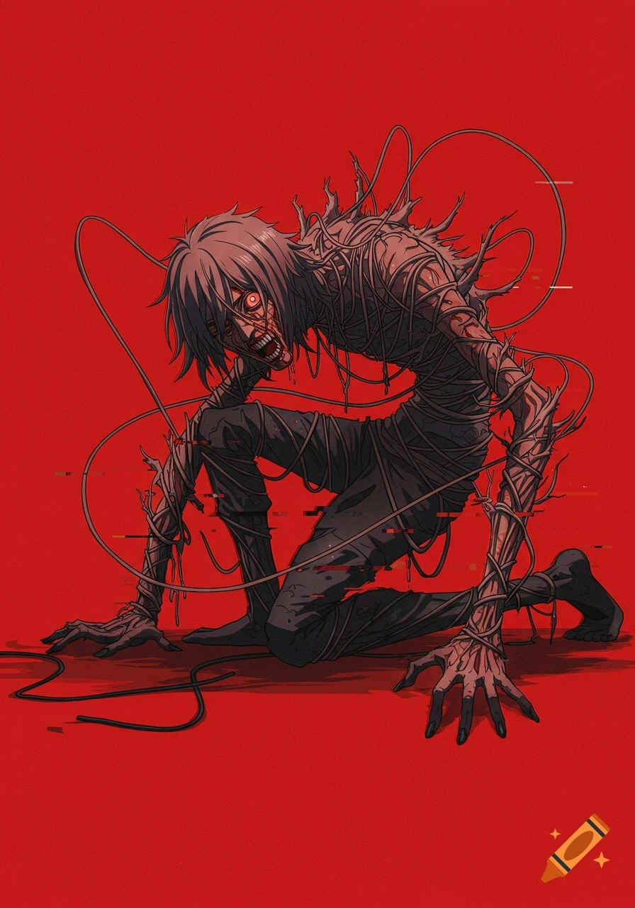 Choso+full+body created on Craiyon