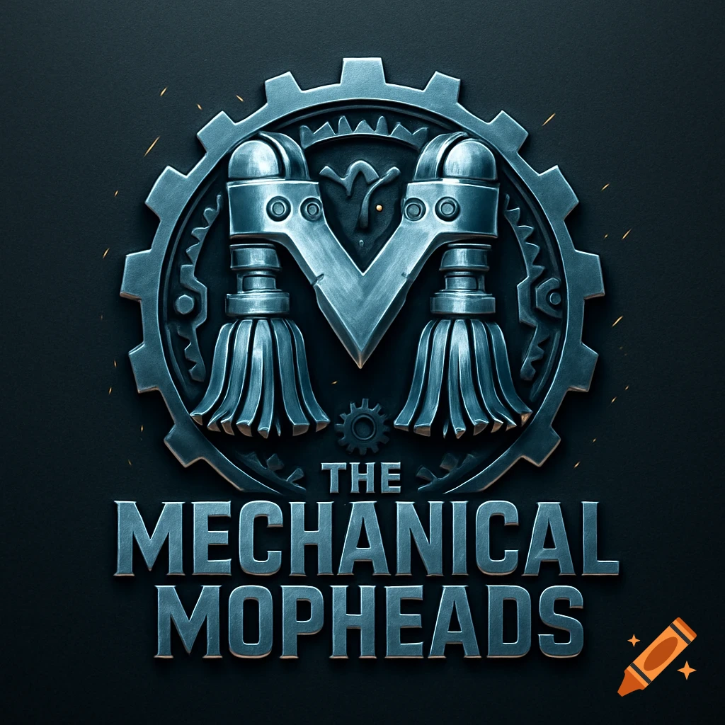 Black and white medieval-style logo with a magician's hat, feather ...