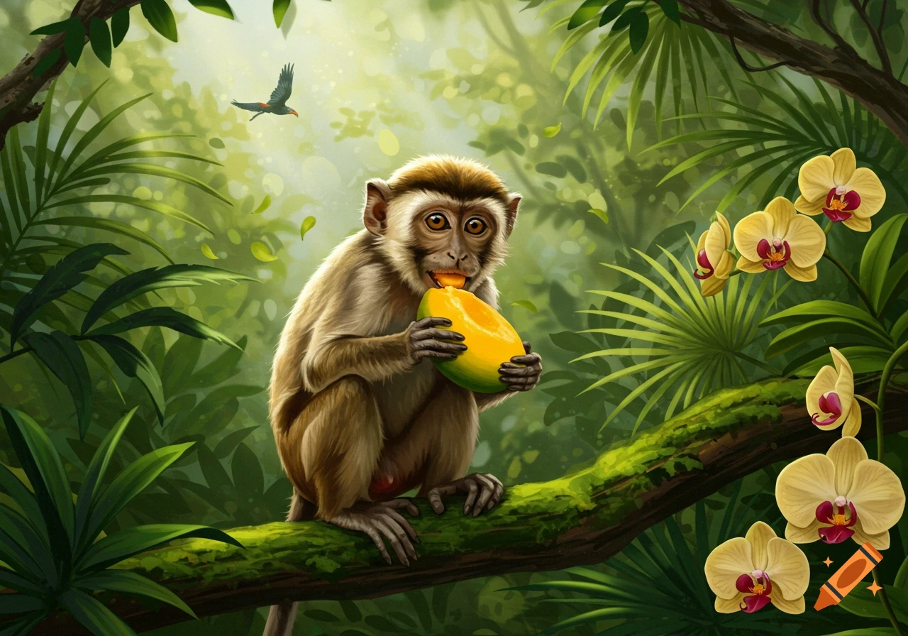 Abstract geometric art of a monkey, an owl, and a cat in see no evil ...