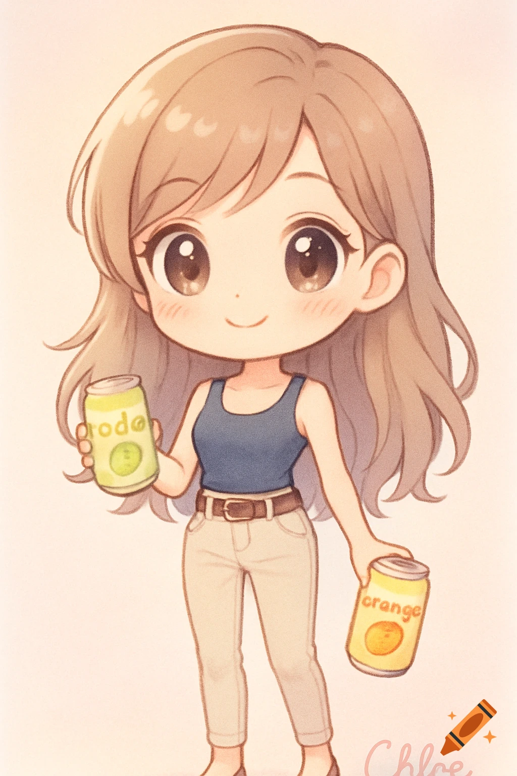 Chibi+morningstar created on Craiyon