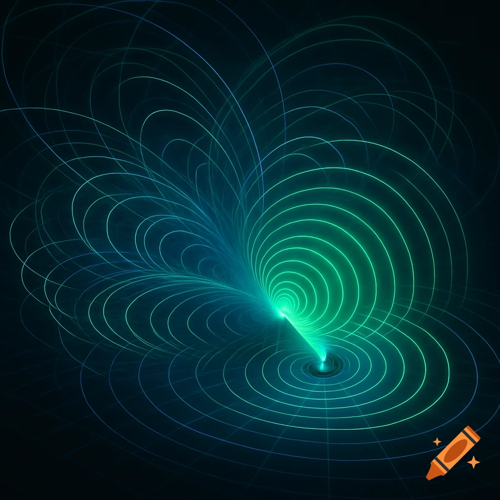 A silver fork with a decorative handle points down, creating colorful ...