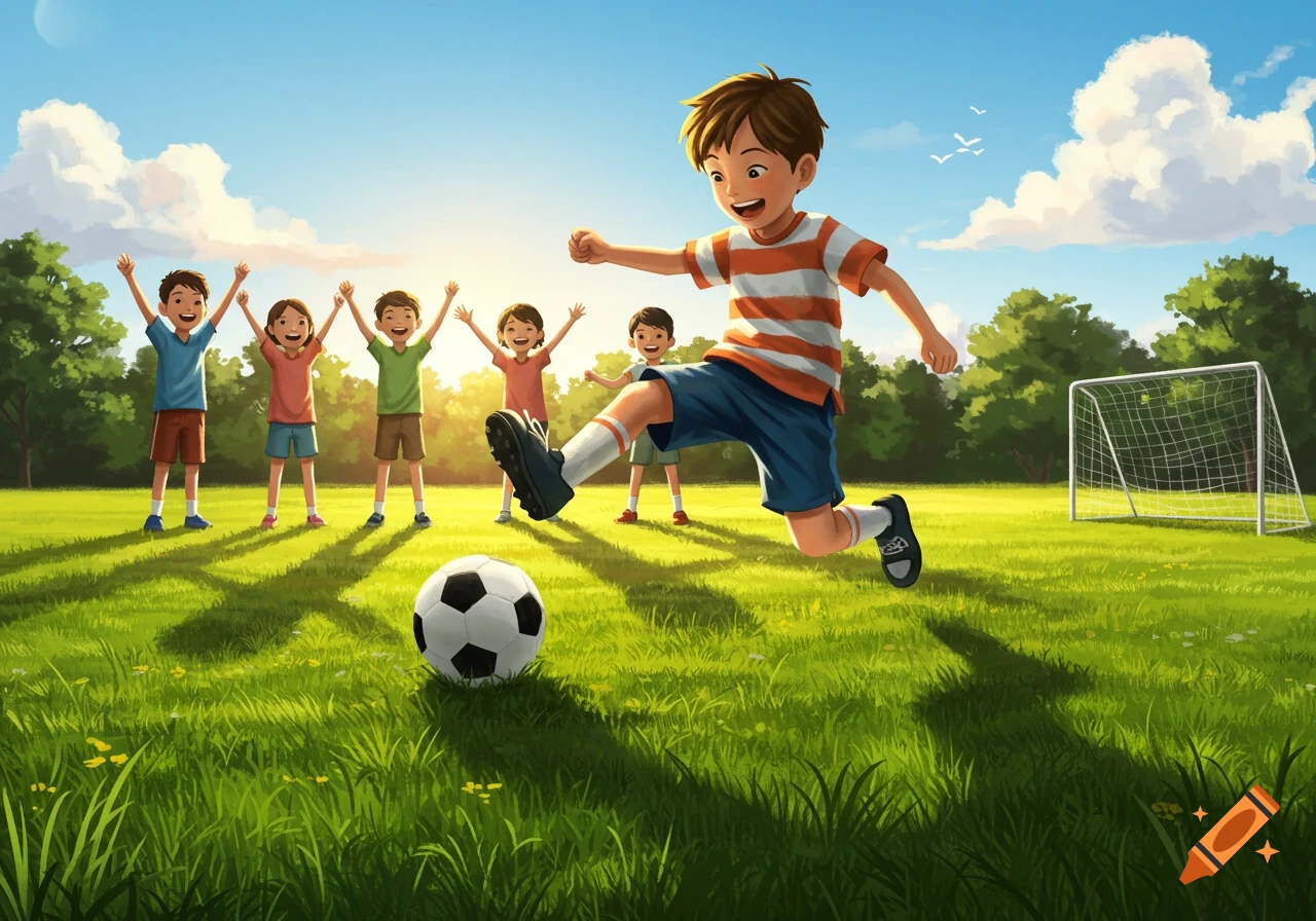 A masked wrestler in a blue and red costume stands in a grassy field at ...