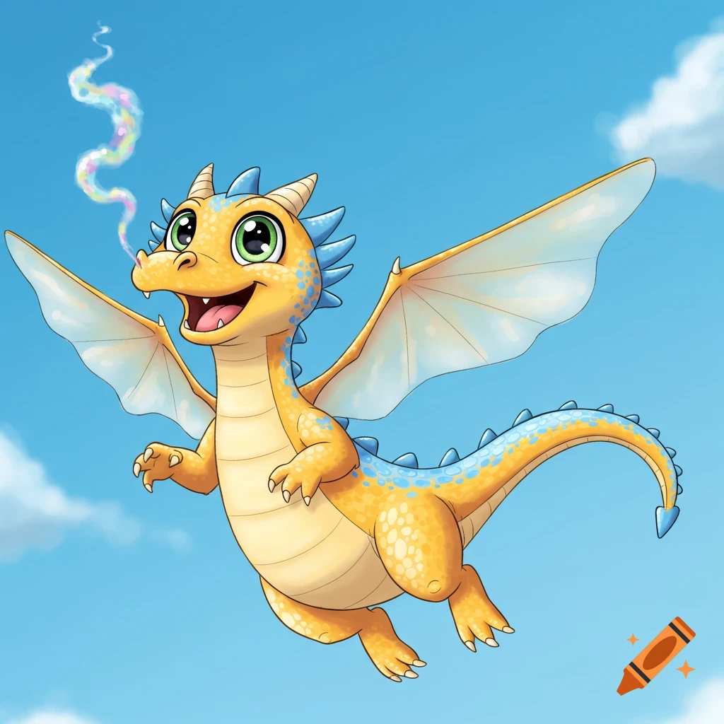 Ice+dragon+brainrot created on Craiyon