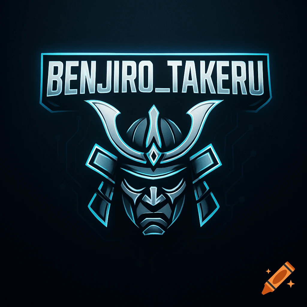 Metallic silver and blue logo for 'JuaJuancho Signature Cuts LLC ...