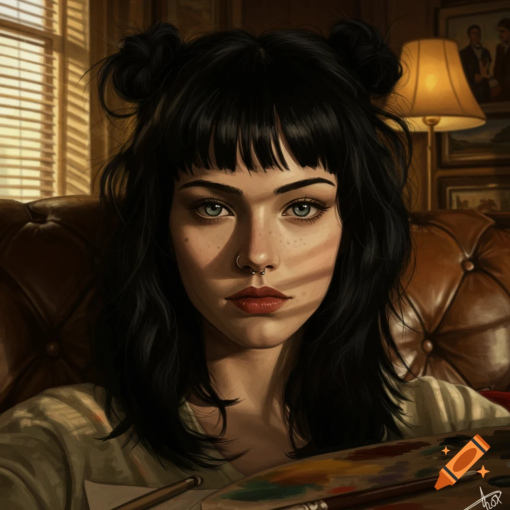 Frilly+collar+drawing created on Craiyon