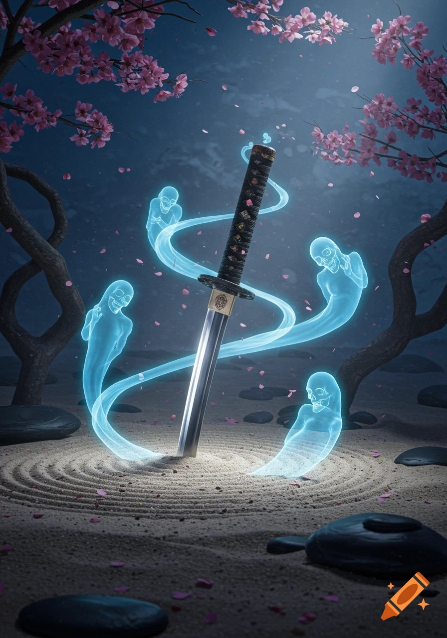 Sword+star+in+japanese created on Craiyon