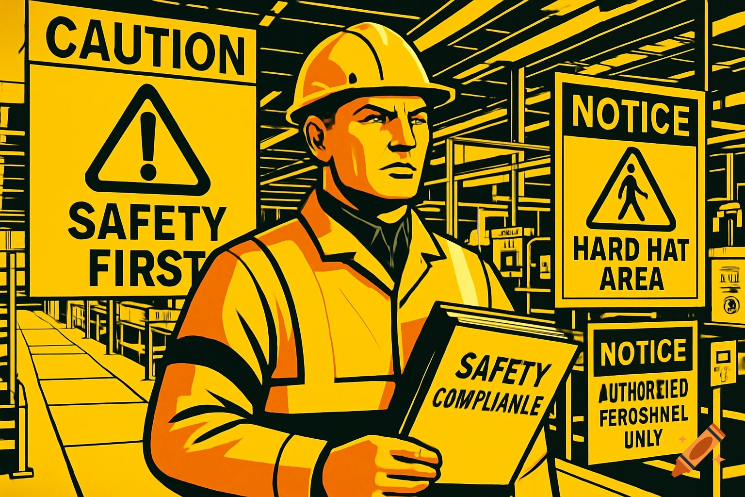 Scaffolding created on Craiyon