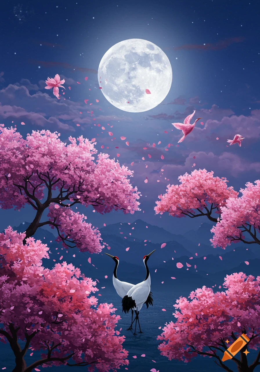 Studio+paper+cranes+anime created on Craiyon