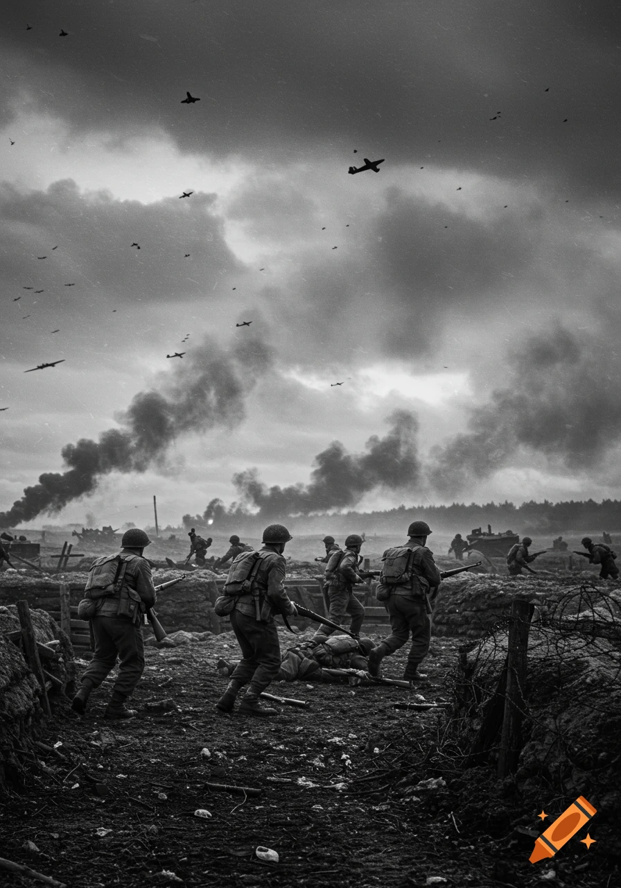 Black and white photo of WWI Austro-Hungarian soldiers marching on a ...