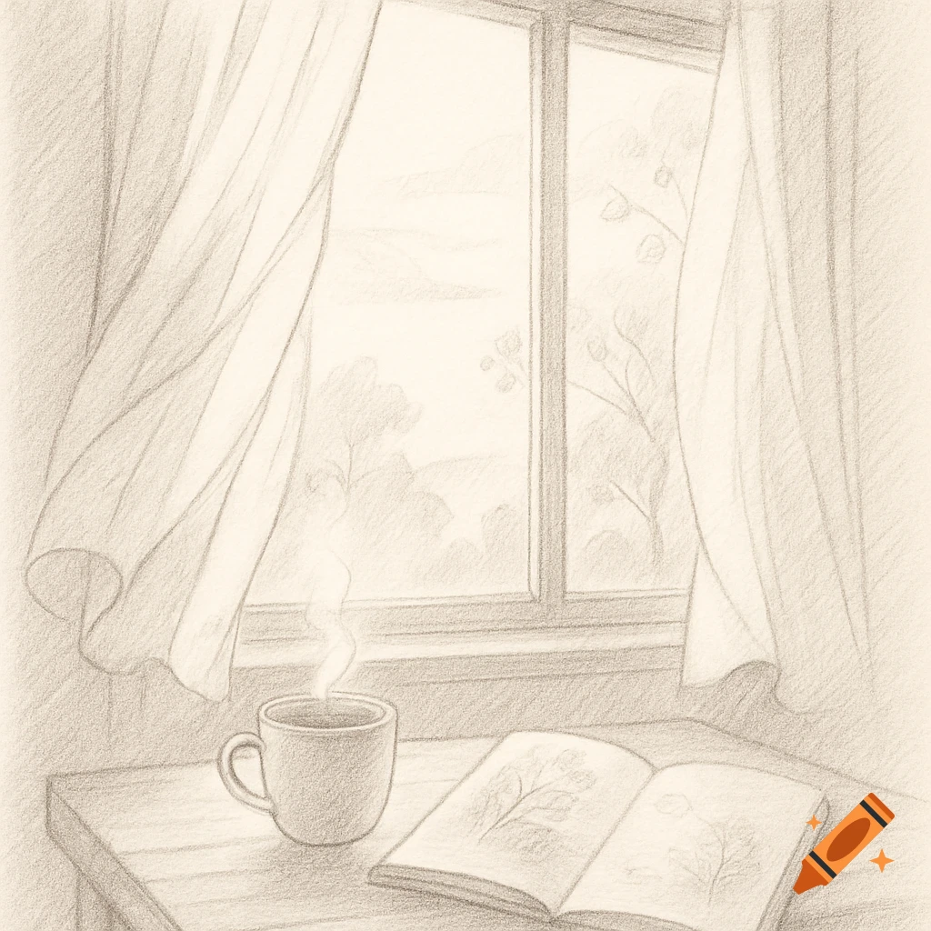 A line drawing of a person lying in bed, resting on several pillows ...