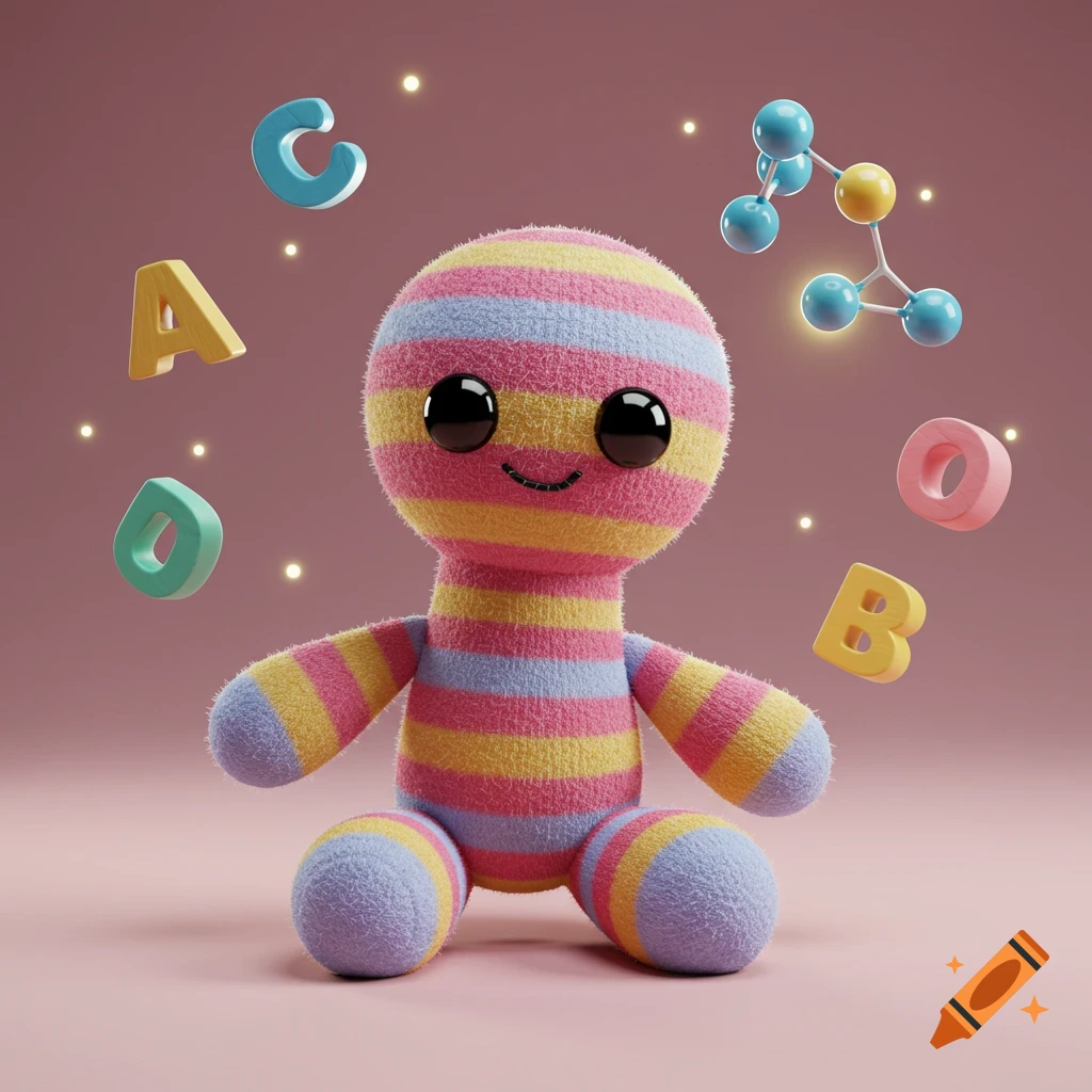 A cute toy figure in a yellow chicken costume displayed in clear ...