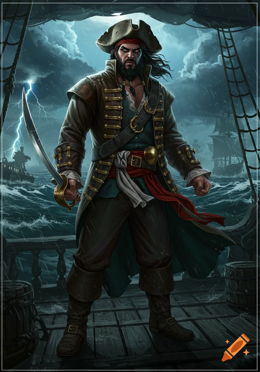 Sailorman+clipart created on Craiyon