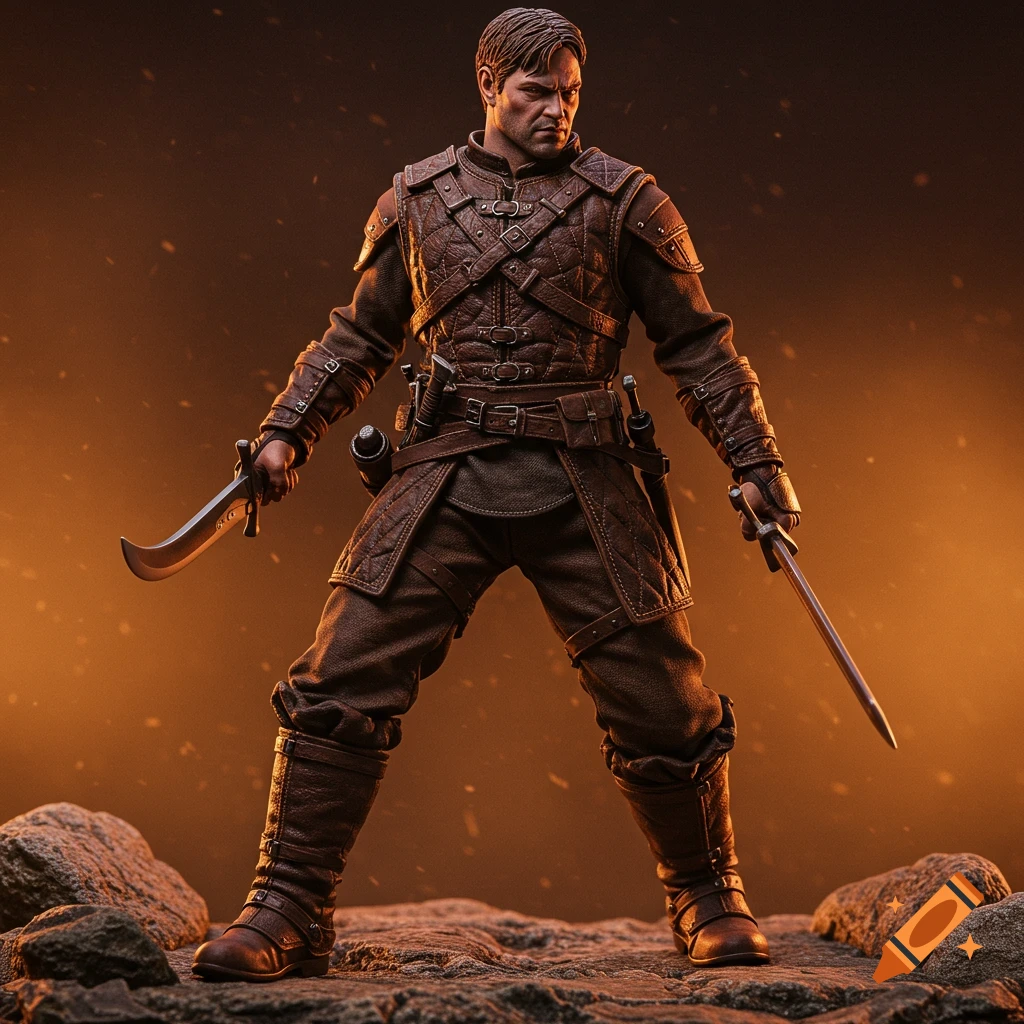 Avcı+kraven+full created on Craiyon