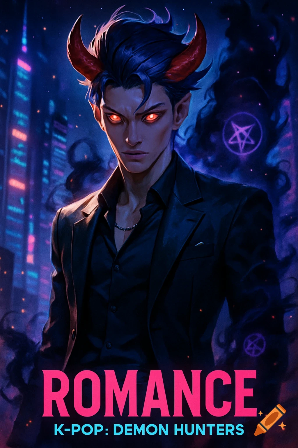 Kpop+demon+hunter+chibi created on Craiyon