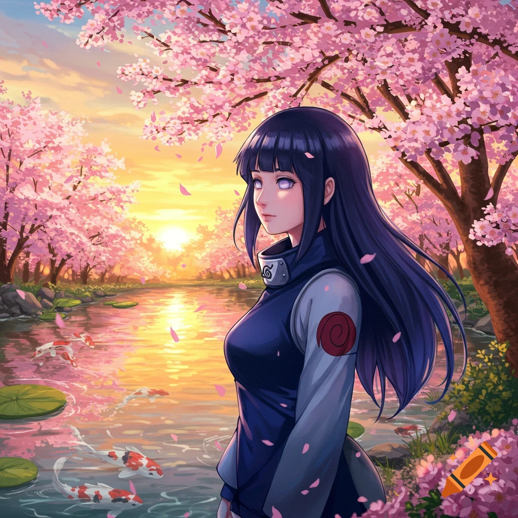 Hinata+drawing created on Craiyon