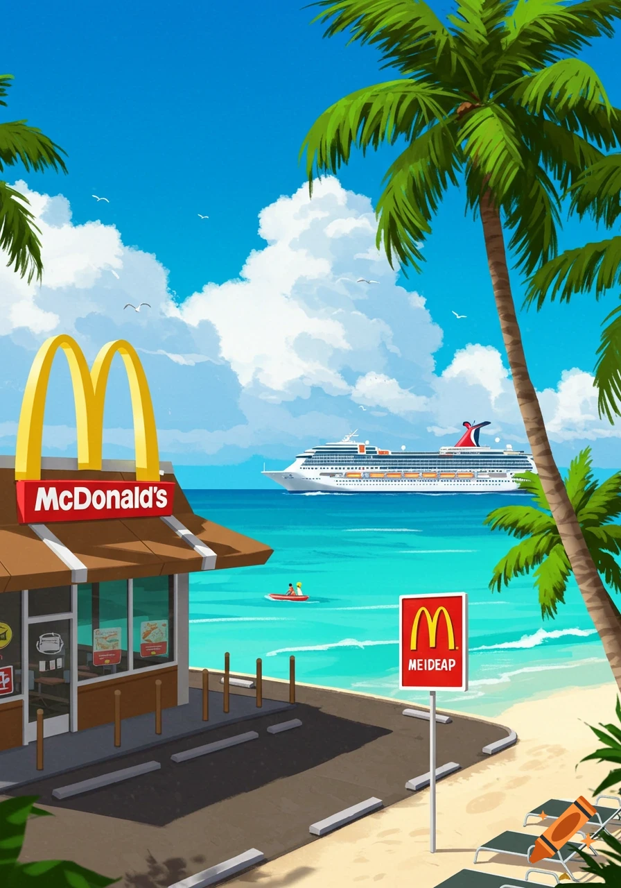 Mcdonalds+pixel+art created on Craiyon