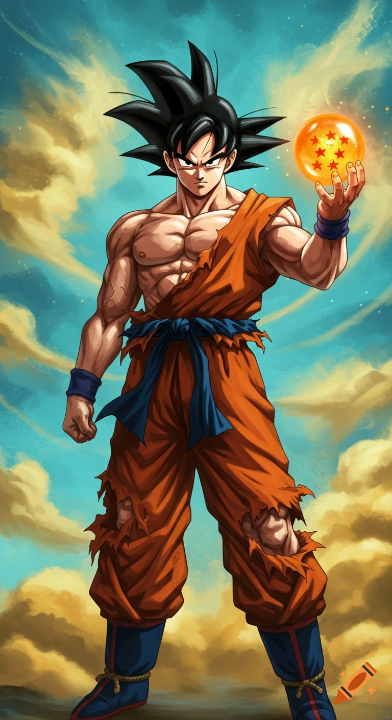 Muscular Mario in a red martial arts gi with a black belt, standing on ...