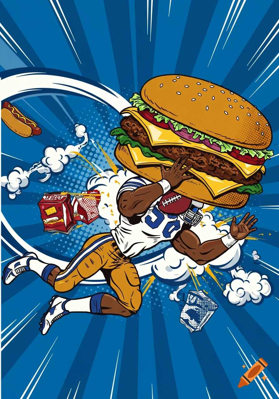 Blimpie+kids+cartoon created on Craiyon