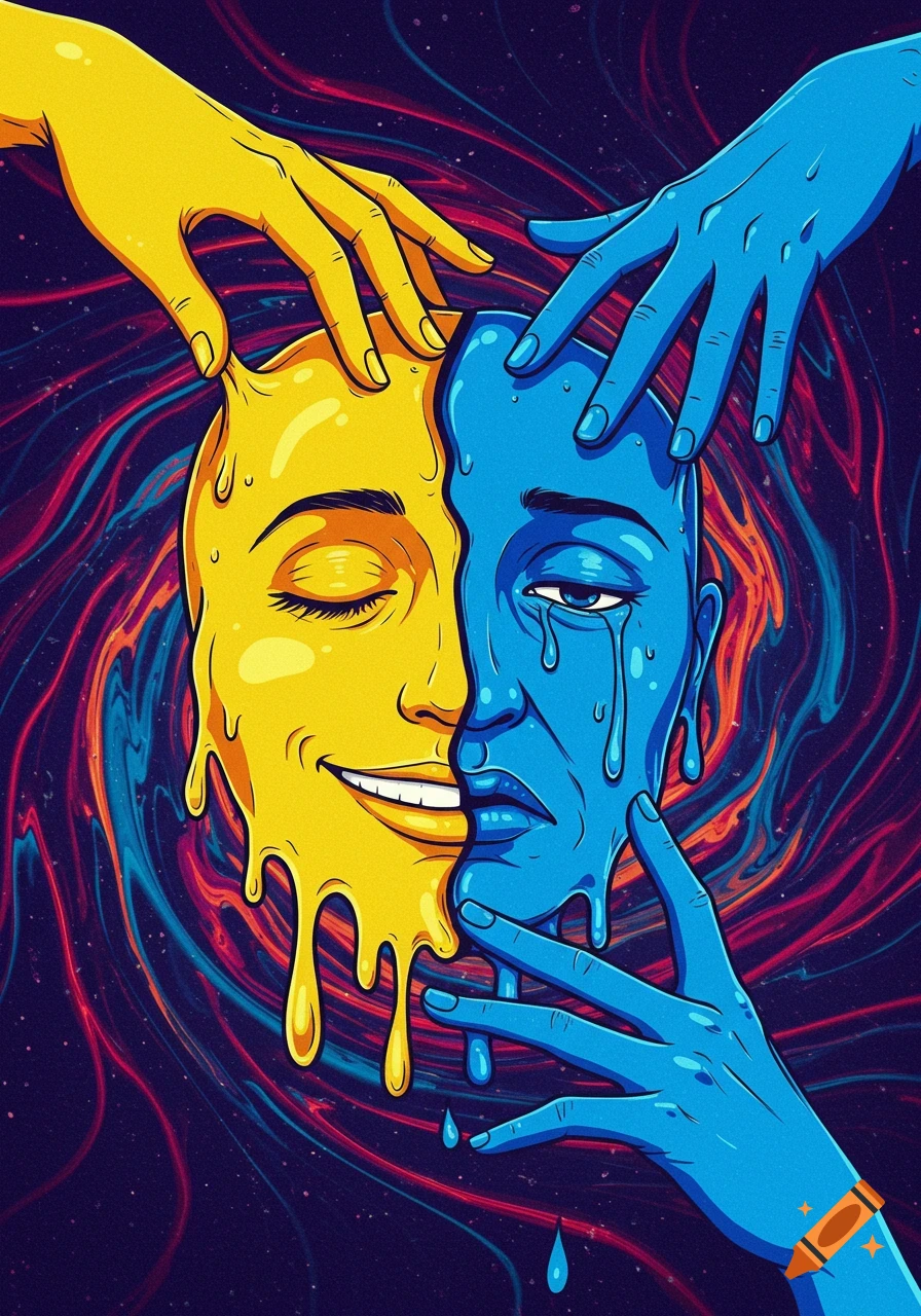 Crying+in+hands+meme created on Craiyon