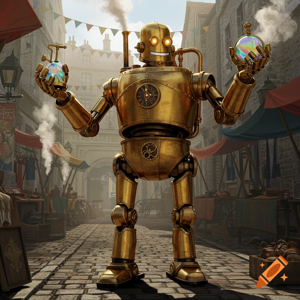 Robot images created on Craiyon