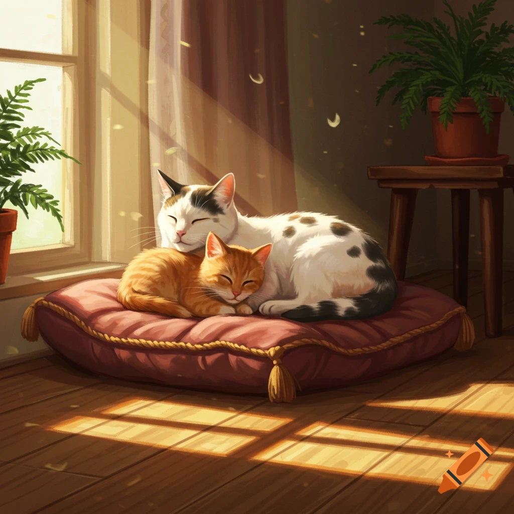 A boy and a black lab puppy are sleeping peacefully side-by-side in a ...