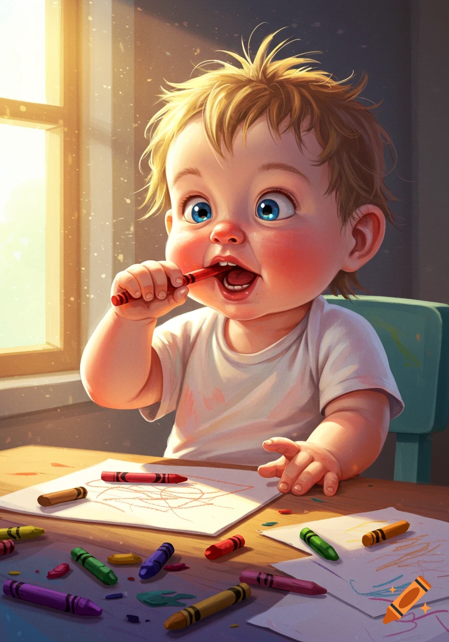 Children images created on Craiyon