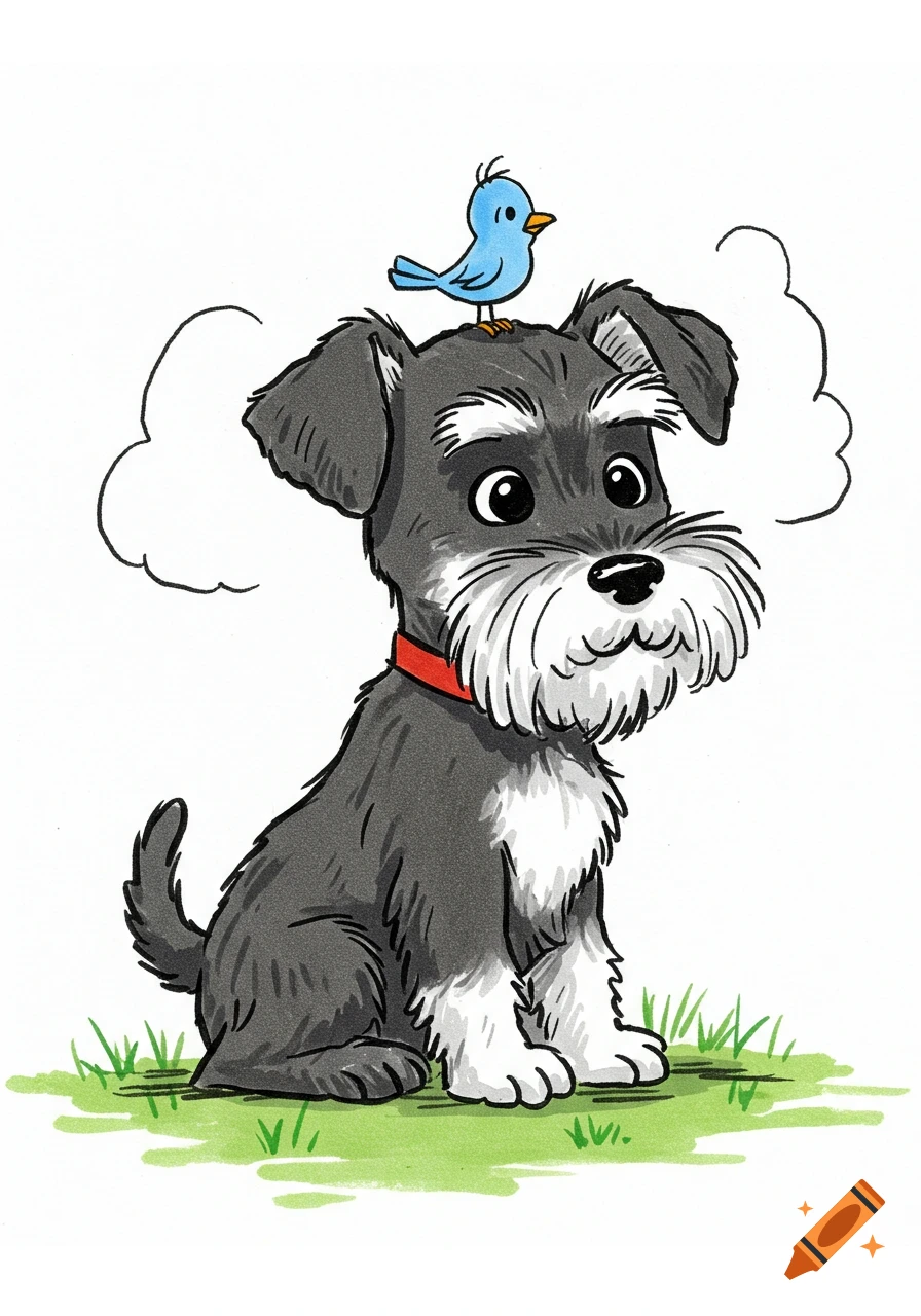 Black and white cartoon line art of Elmo from Sesame Street holding a ...