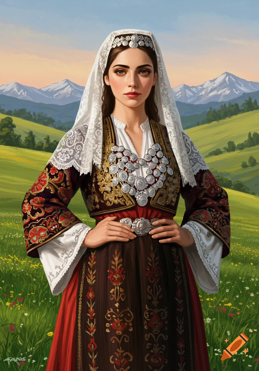 Traditional Attire images créées sur Craiyon