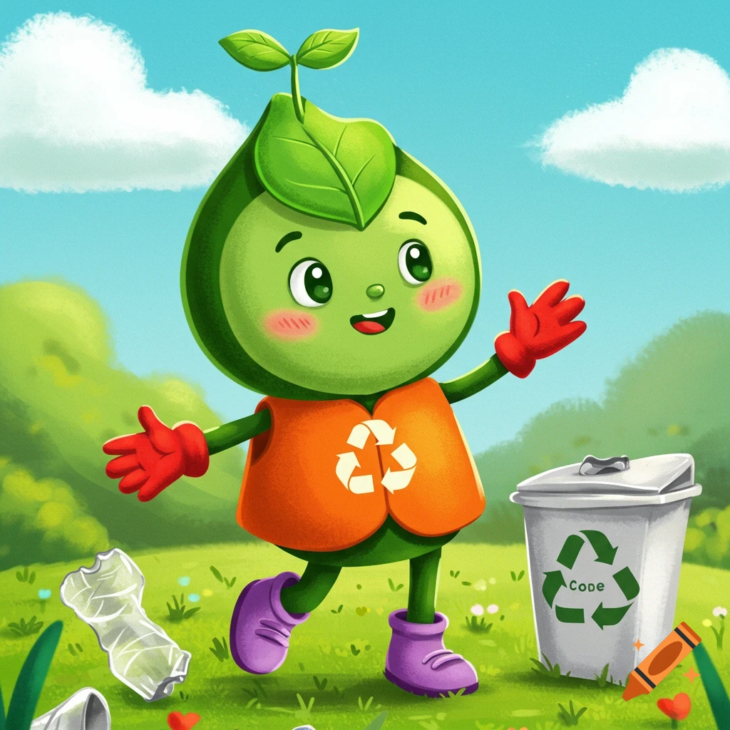 Two smiling cartoon pickles, dressed as a bride and groom, hold hands ...