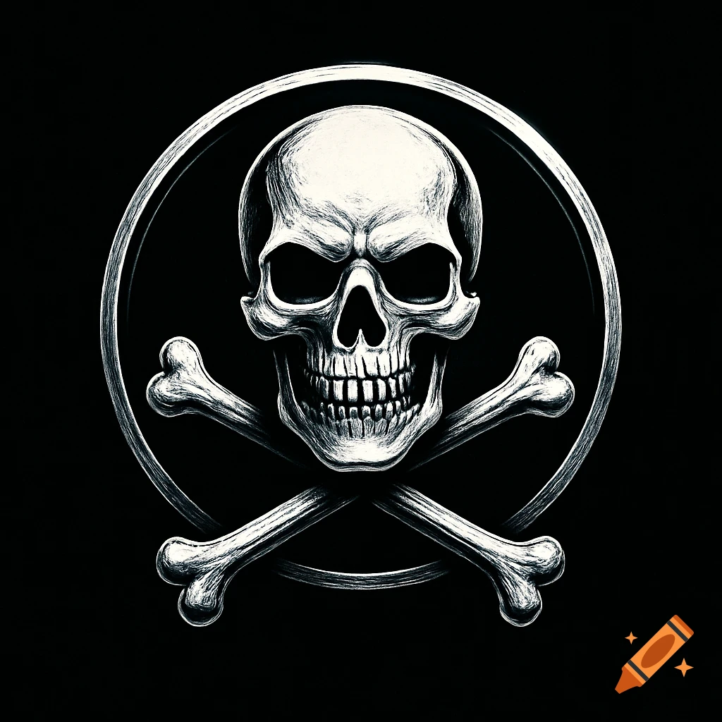 Back of a black leather motorcycle jacket featuring a weathered 'HMC ...