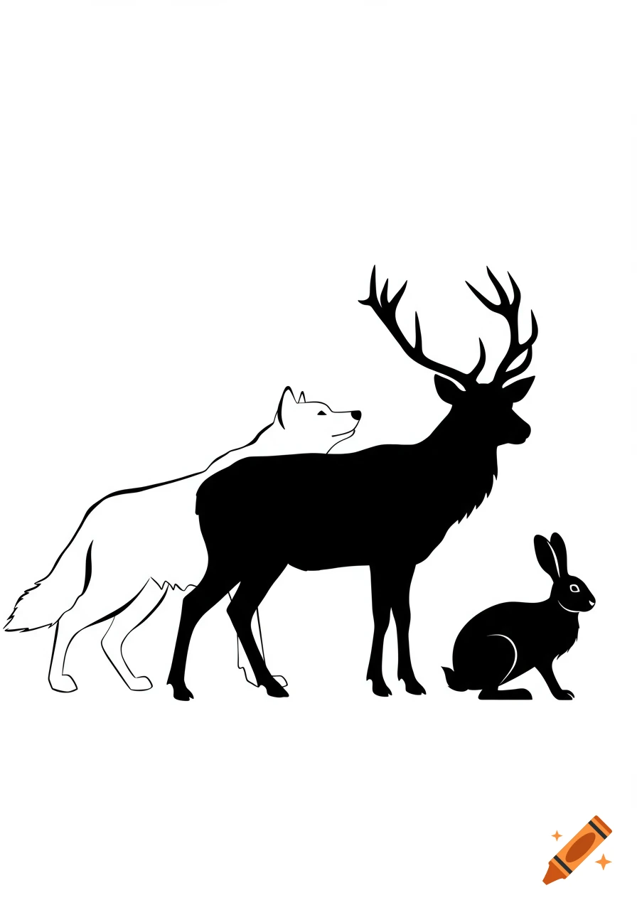 Deer+sketch created on Craiyon