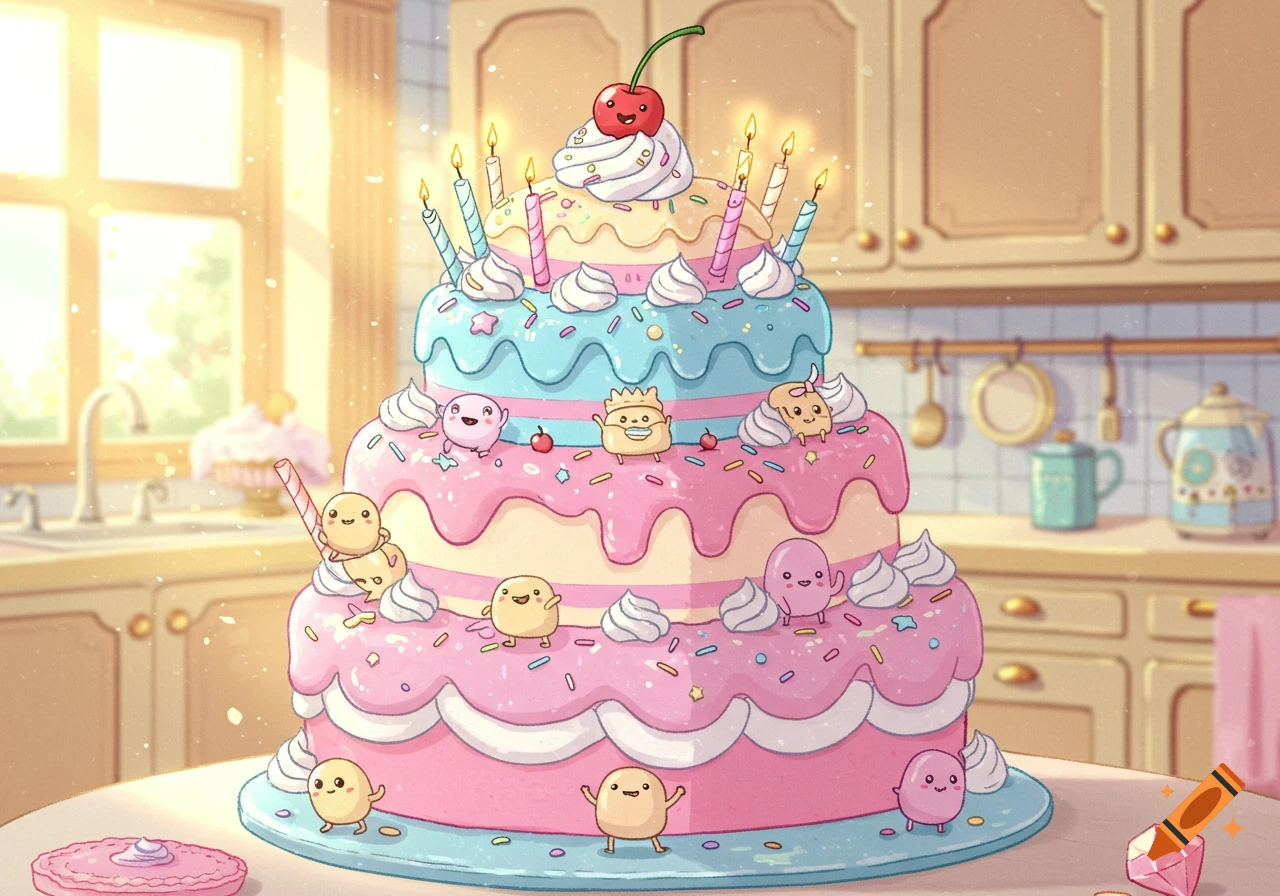 Maya+fey+birthday created on Craiyon