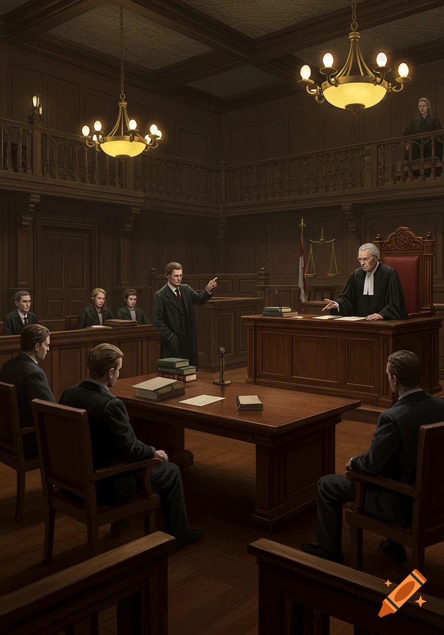 A woman in a colorful bikini stands opposite a cartoonish man in a ...