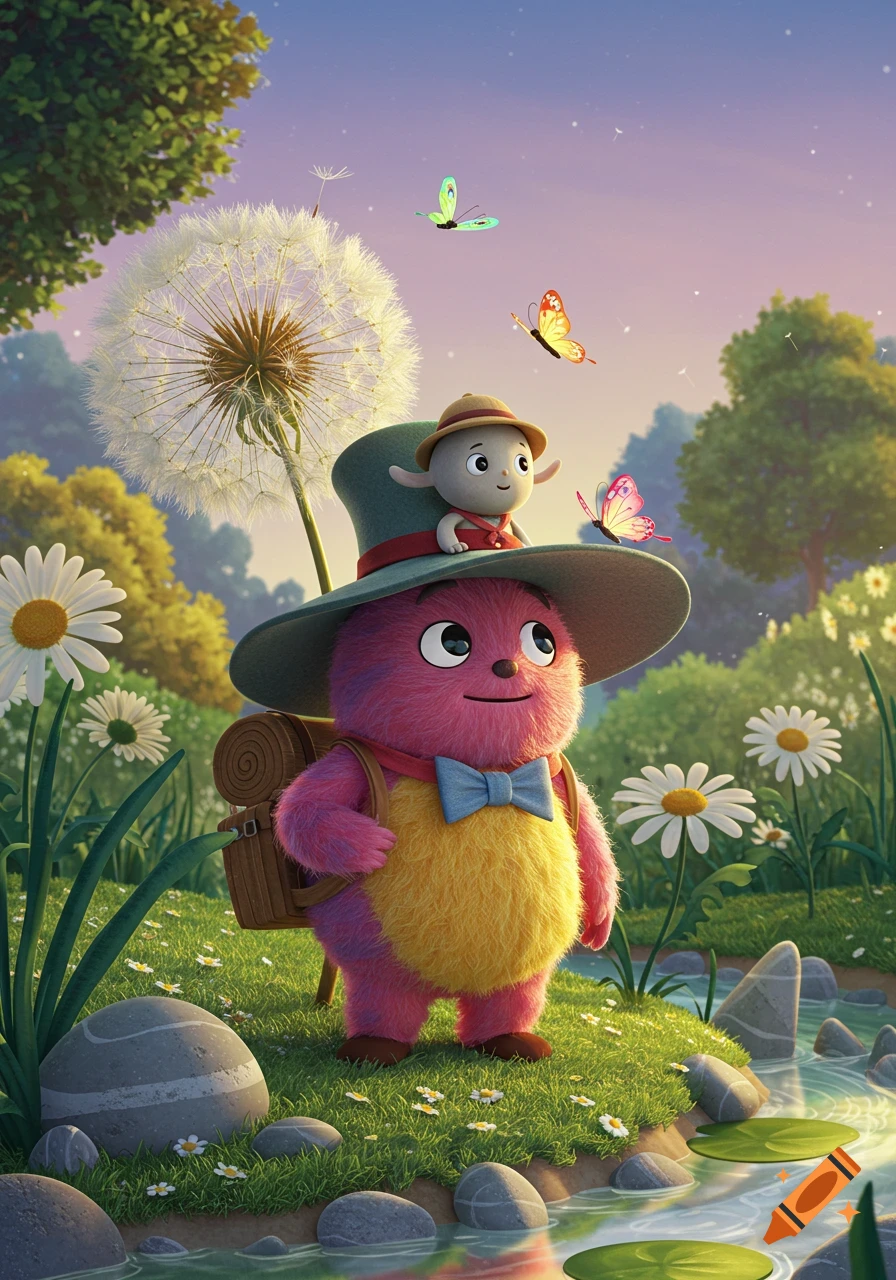 Gongon+poppy+playtime created on Craiyon