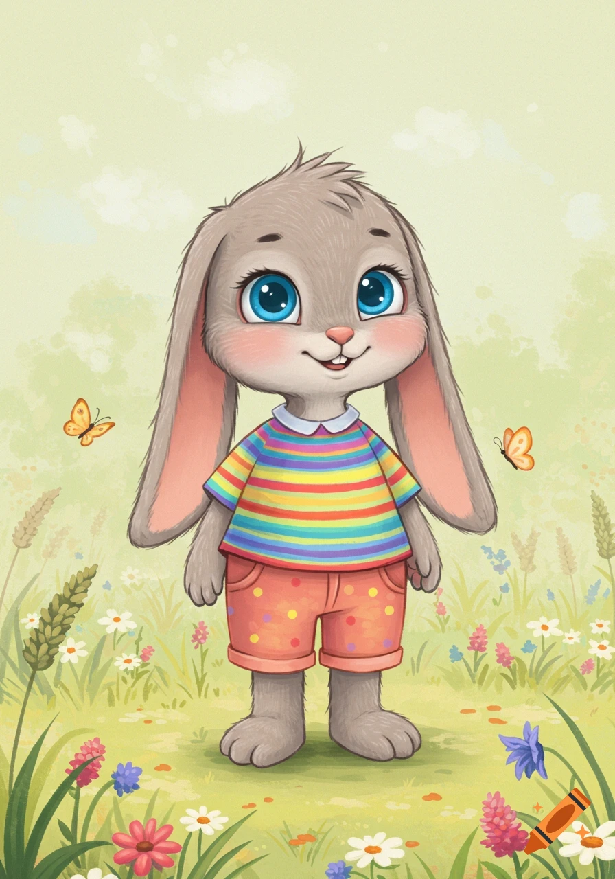 Draw+easter+rabbit created on Craiyon