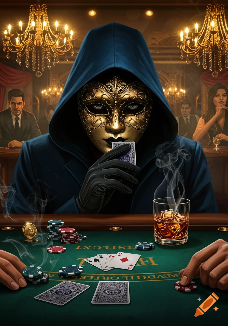 Two people in tuxedos clinking champagne glasses in a grand ballroom ...