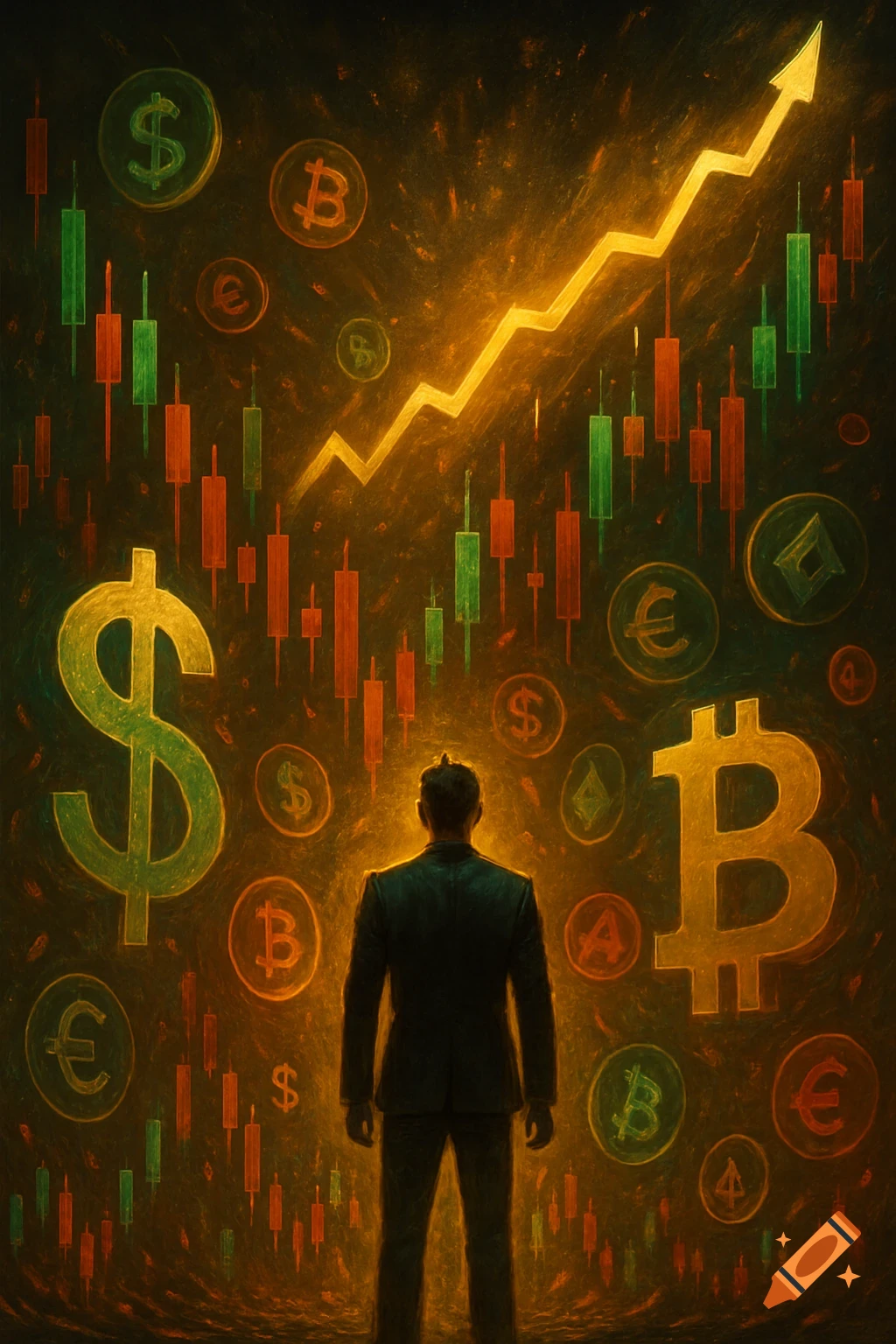 A man in a white shirt and red tie performs a religious ritual on his ...